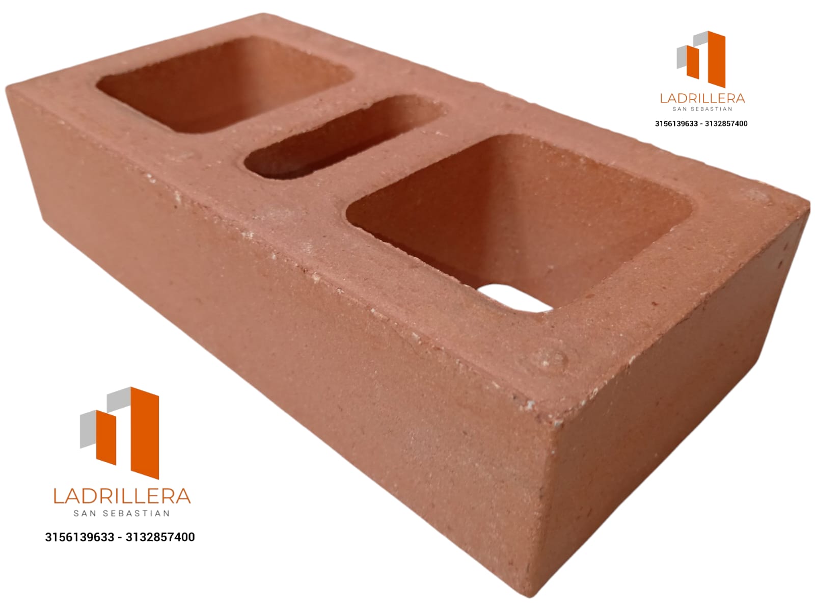 LADRILLO PRENSADO LIVIANO NATURAL – ladrillera San Sebastian
